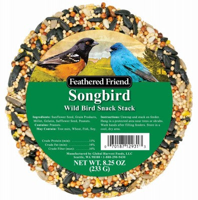 Global Harvest Foods Feathered Friend Songbird Snack Stack Wild Bird ...